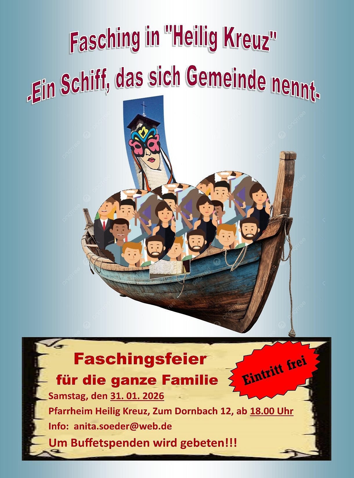 Pfarrei St. Marien Bad Homburg-Friedrichsdorf: Fasching 2026